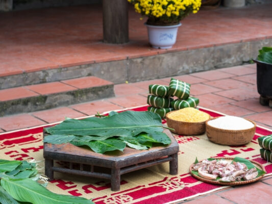 Cách làm bánh chưng mật mía, thơm ngon bằng nồi áp suất